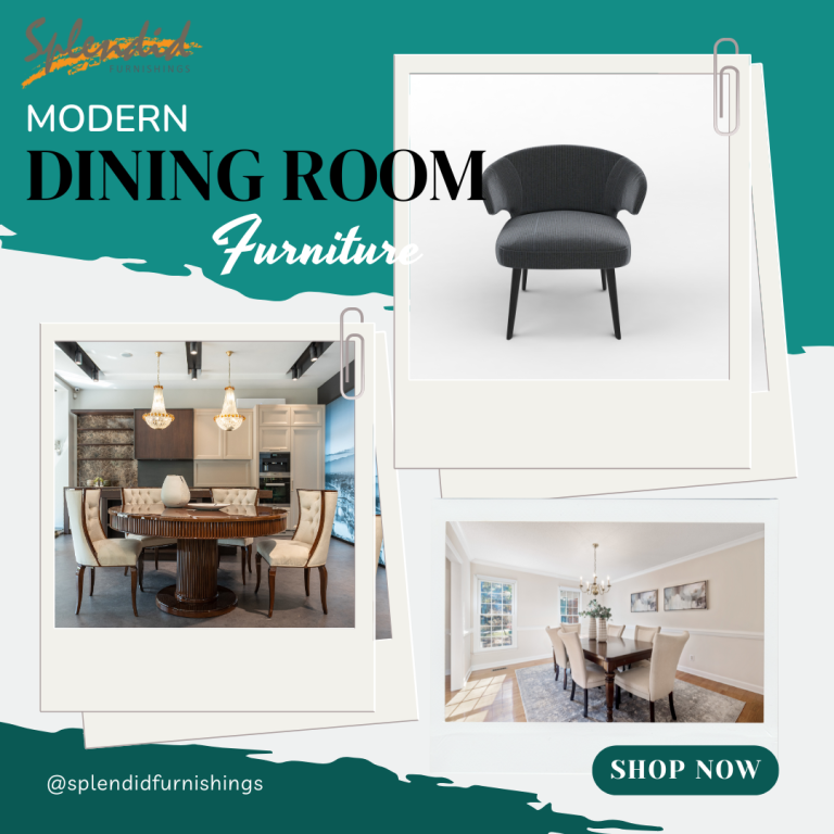Top 10 Modern Dining Room Furniture Trends - Splendid Furnishings